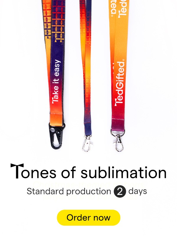 TedGifted | The biggest lanyards factory in Europe