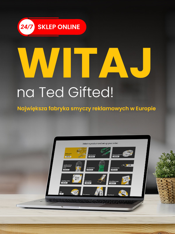 TedGifted | Producent gadżetów reklamowych dla firm